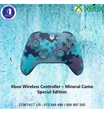 Xbox Wireless Controller – Mineral Camo Special Edition - Gaming Gears ...