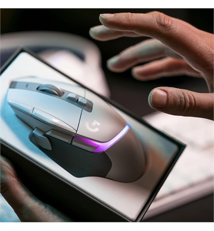 G502 X Plus Wireless RGB White Gaming Mouse - GGC CAMBODIA - "Bring ...
