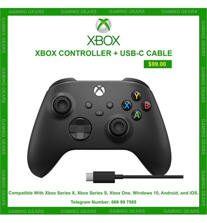 XBOX CONTROLLER + USB-C CABLE - GGC CAMBODIA - "Bring Techs to your Table"
